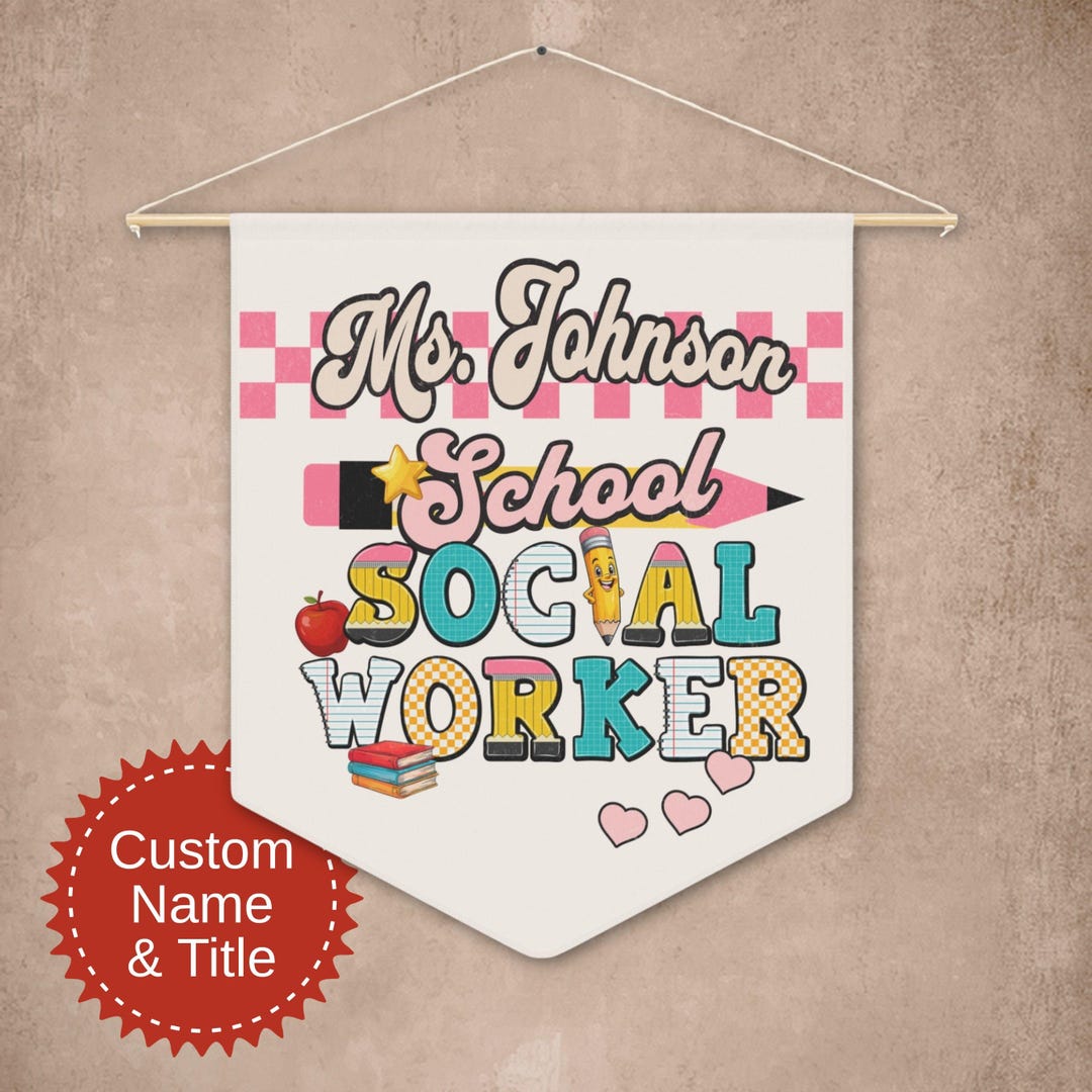 Custom School Social Work Office Decor - Etsy
