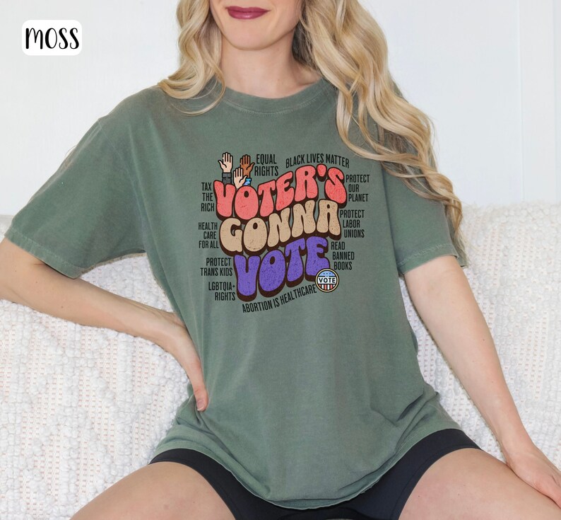Voters Gonna Vote Shirt Banned Books Shirt Reproductive Rights Tee
