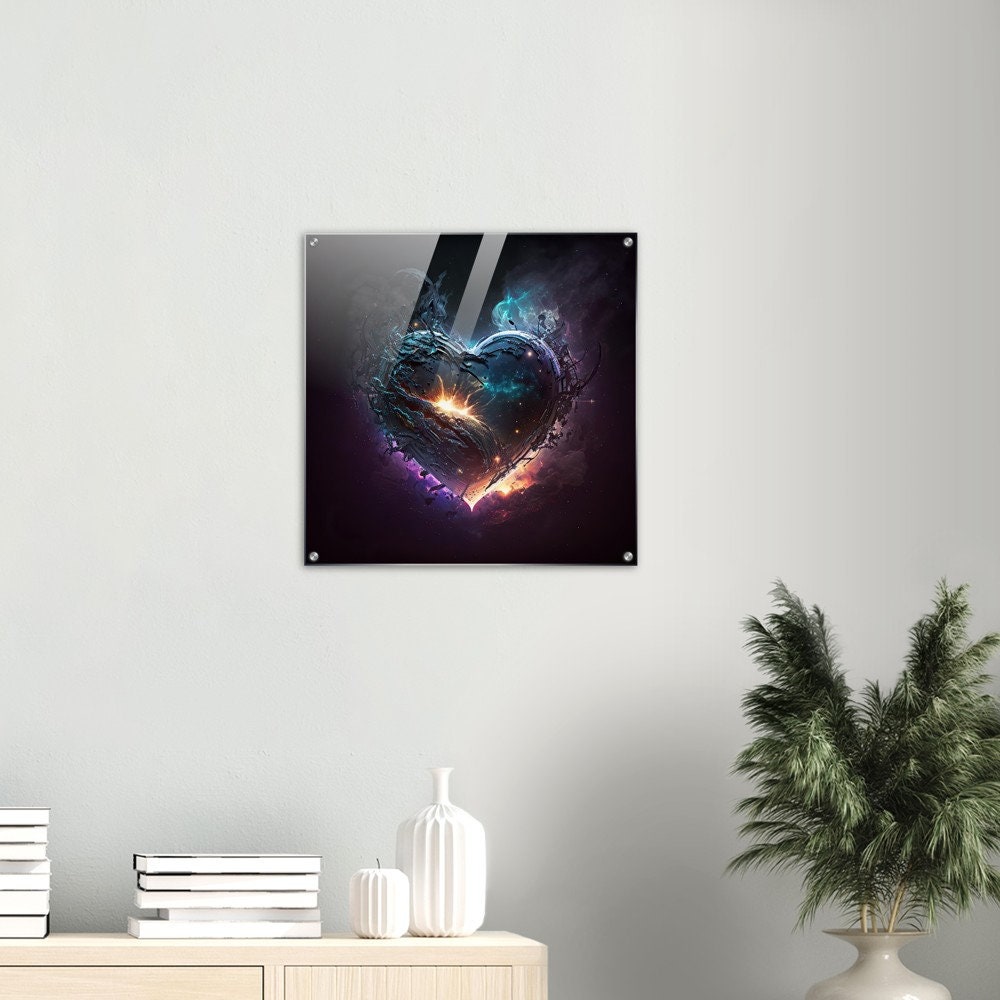 Eternal Heart | Acrylic | Aluminum | Wood | or Foam Prints ...