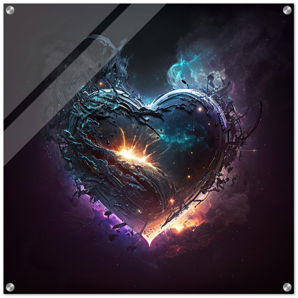 Eternal Heart | Acrylic | Aluminum | Wood | or Foam Prints ...