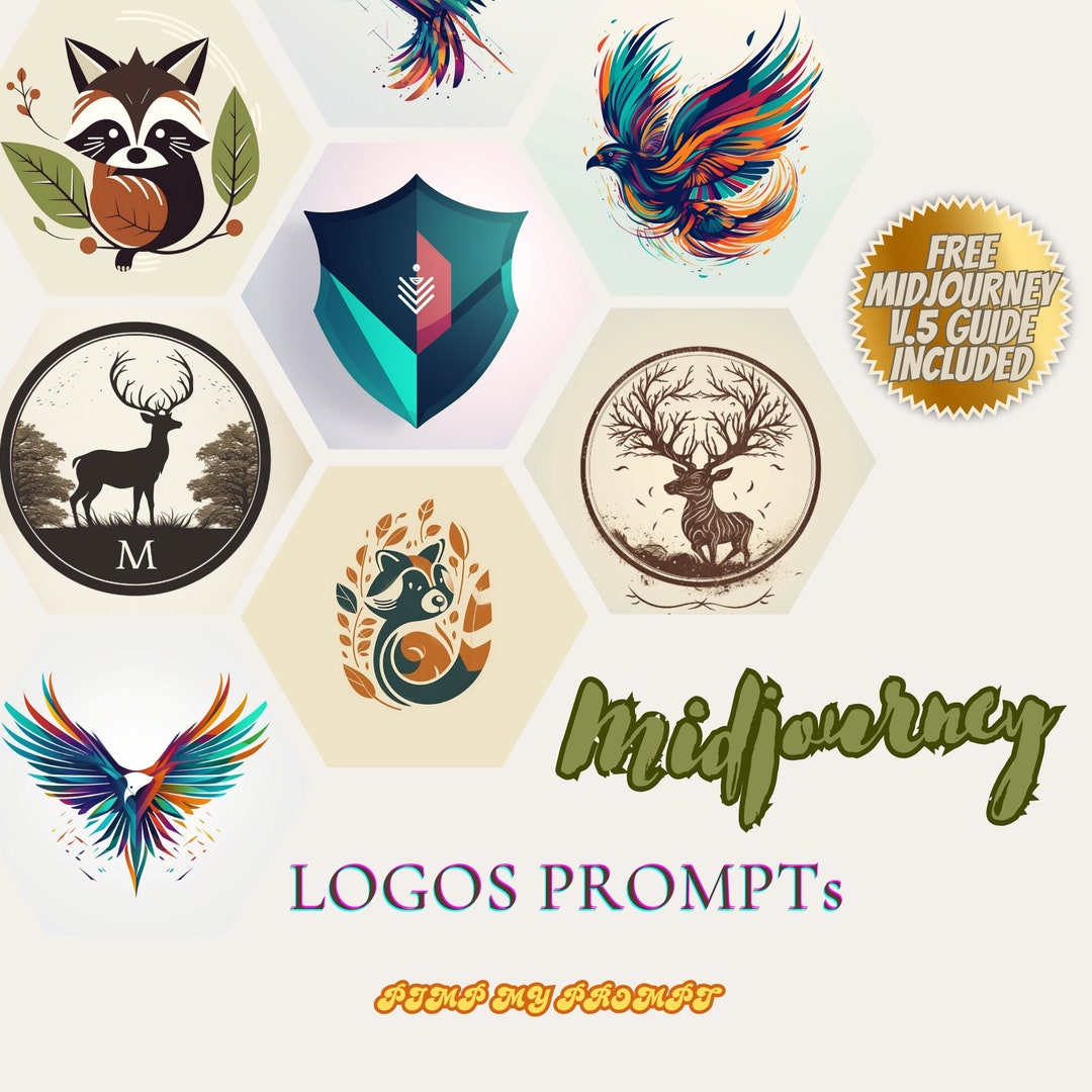 AI Logo Prompts Midjourney Logo AI Brand Identity Midjourney Logo Maker ...