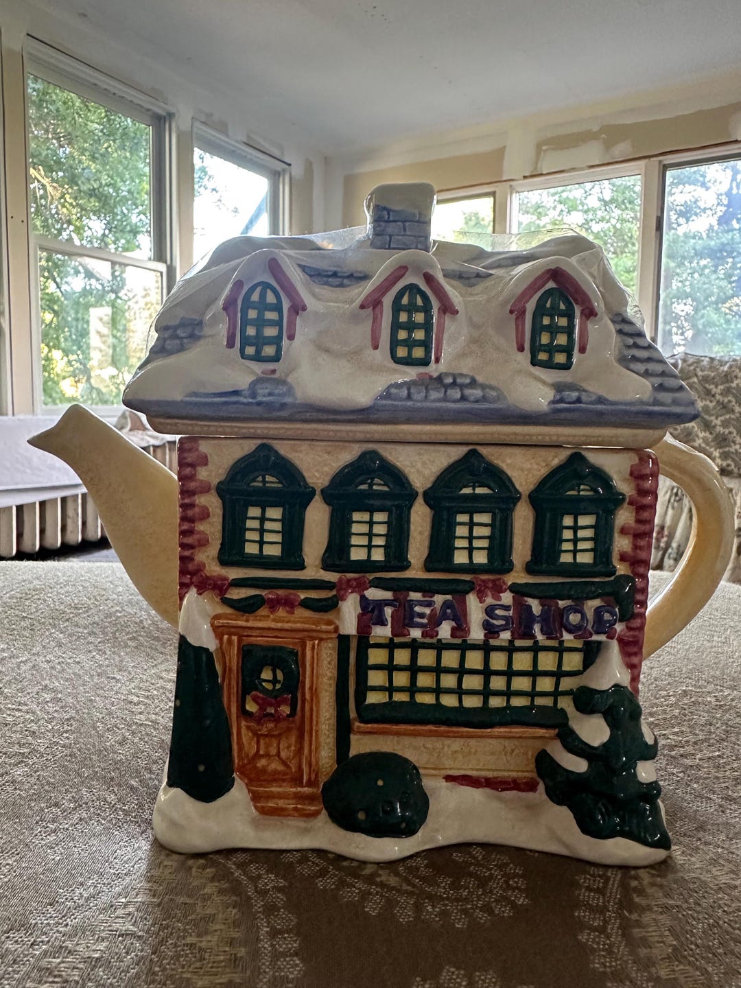 Christmas Tea Pot - Etsy