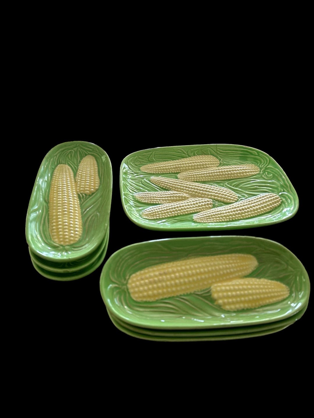 Corn Platter and 6 Plates 1950’s Made in Japan - Etsy