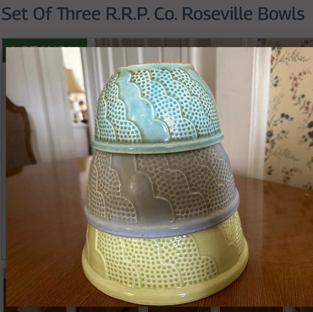 Robinson Ransbottom Pottery Bowls Set of 3 - Etsy