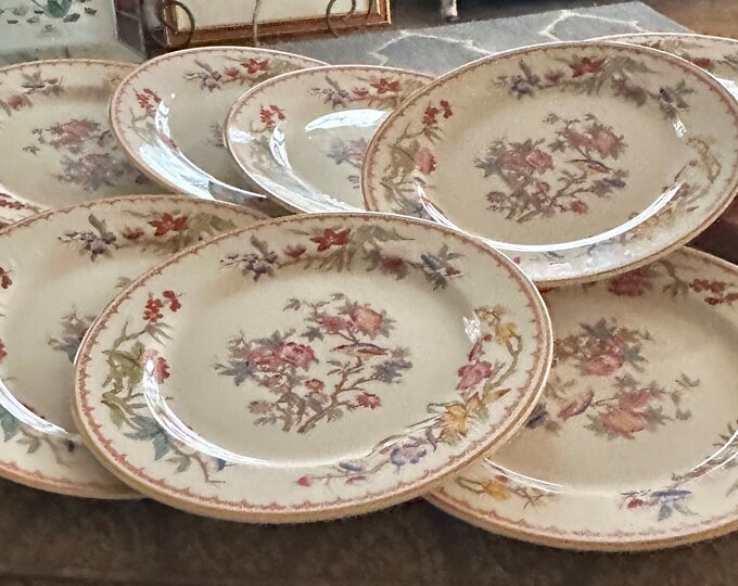 Syracuse Bombay Old Ivory Pattern Set of 8 Dishes - Etsy
