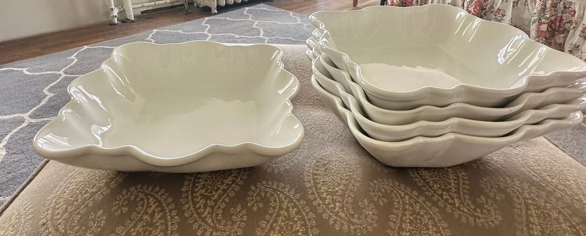 Farval Made in Portugal Serving Bowls or Pasta Dishes Set of 5 - Etsy
