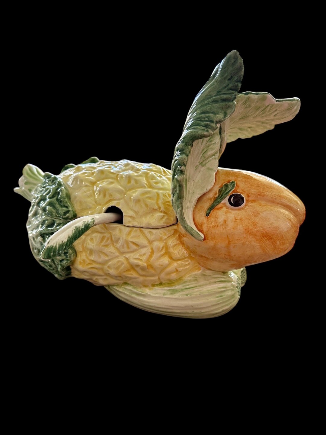 Vintage Vegetable Bunny Tureen - Etsy