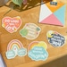 Positive Vibes Sticker Bundle, Inspirational Stickers, Motivational ...