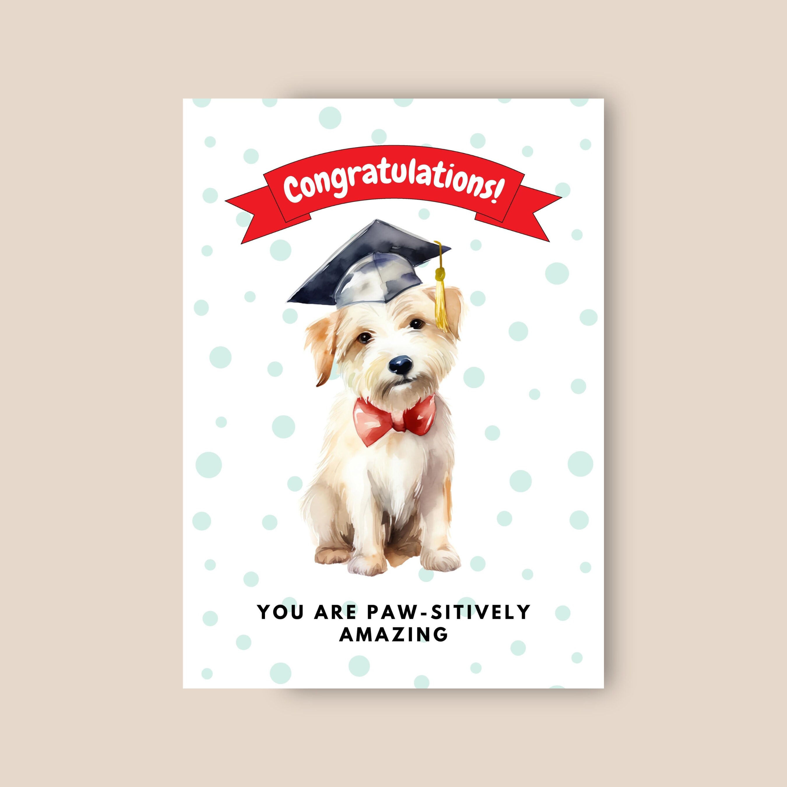 Graduation Puppy
