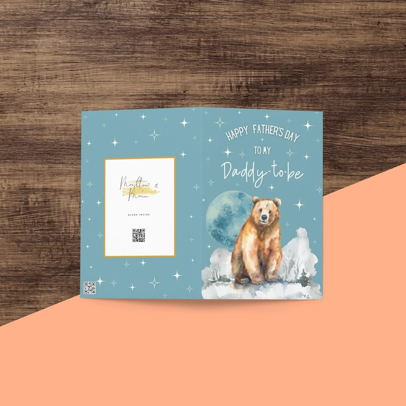 Printable Daddy to Be Father's Day Card, Instant Download, Print at ...