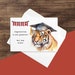 Tiger Graduation Card, Graduation 2024 Custom Card Personalized, High ...