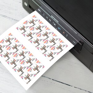 Printable Antelope Birthday Cupcake Topper, Instant Download Print at ...