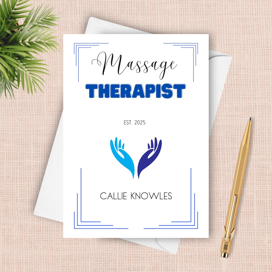 Massage Therapist Graduation Card, 2026 Personalized Congratulations ...