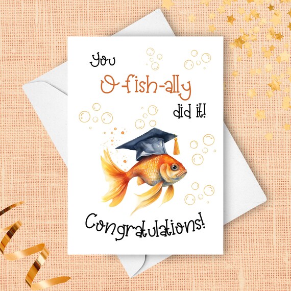 Kindergarten Graduation Fish