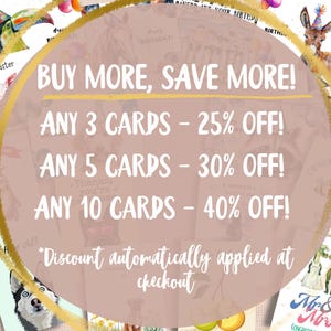 Printable Elk Birthday Card, Instant Download, Print at Home Card ...