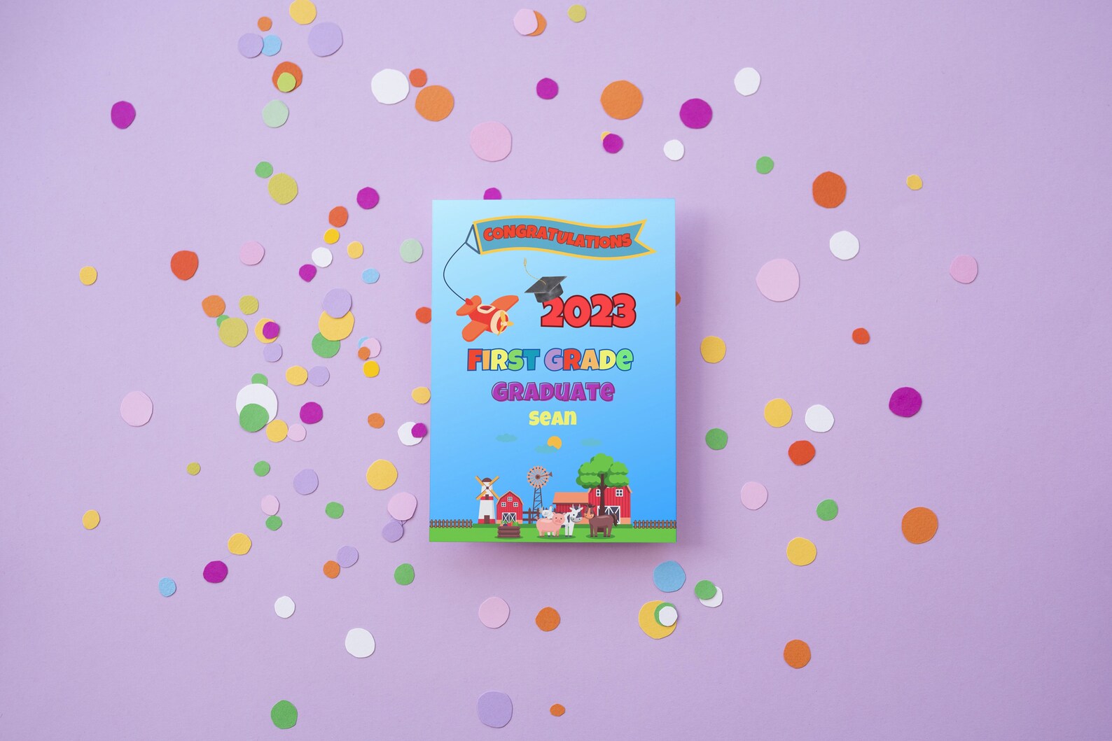 First Grade Graduation Card 2023 Personalized Congratulations - Etsy