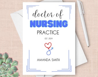 MSW Graduation Card, 2024 Personalized Congratulations Card for Master ...