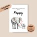 Printable Pappy First Fathers Day Card Instant Download, Print at Home ...