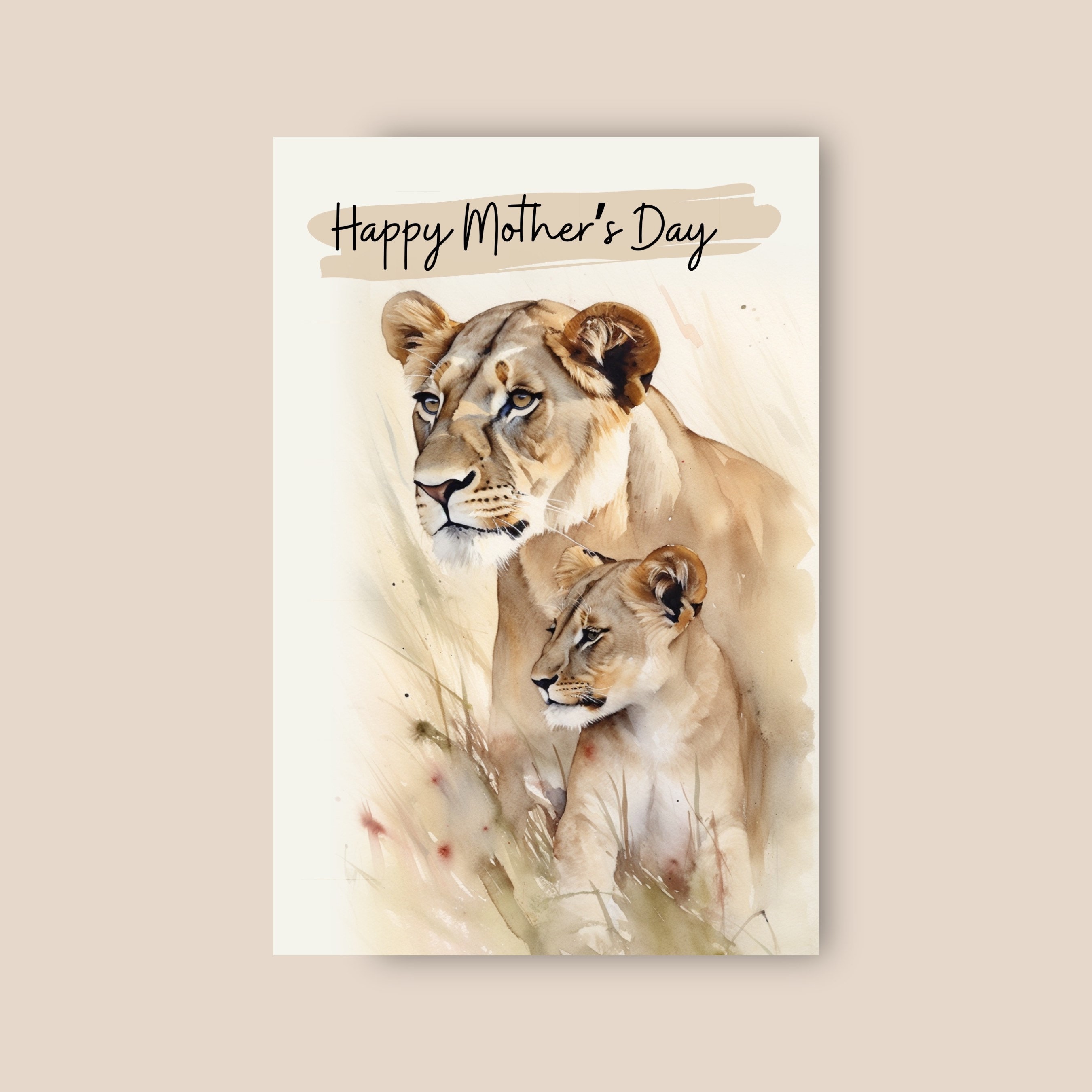 Happy Lioness