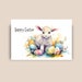 Cute Baby Lamb Sheep Happy Easter Card Easter Eggs - Etsy