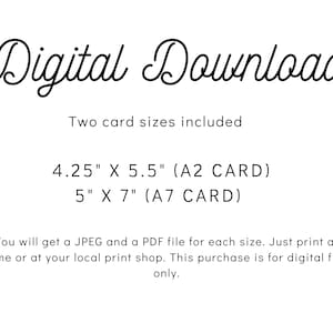 Printable 6 Month Anniversary Card, Instant Download, Print at Home ...