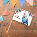 Printable Parakeet Birthday Cupcake Topper, Instant Download Print at ...