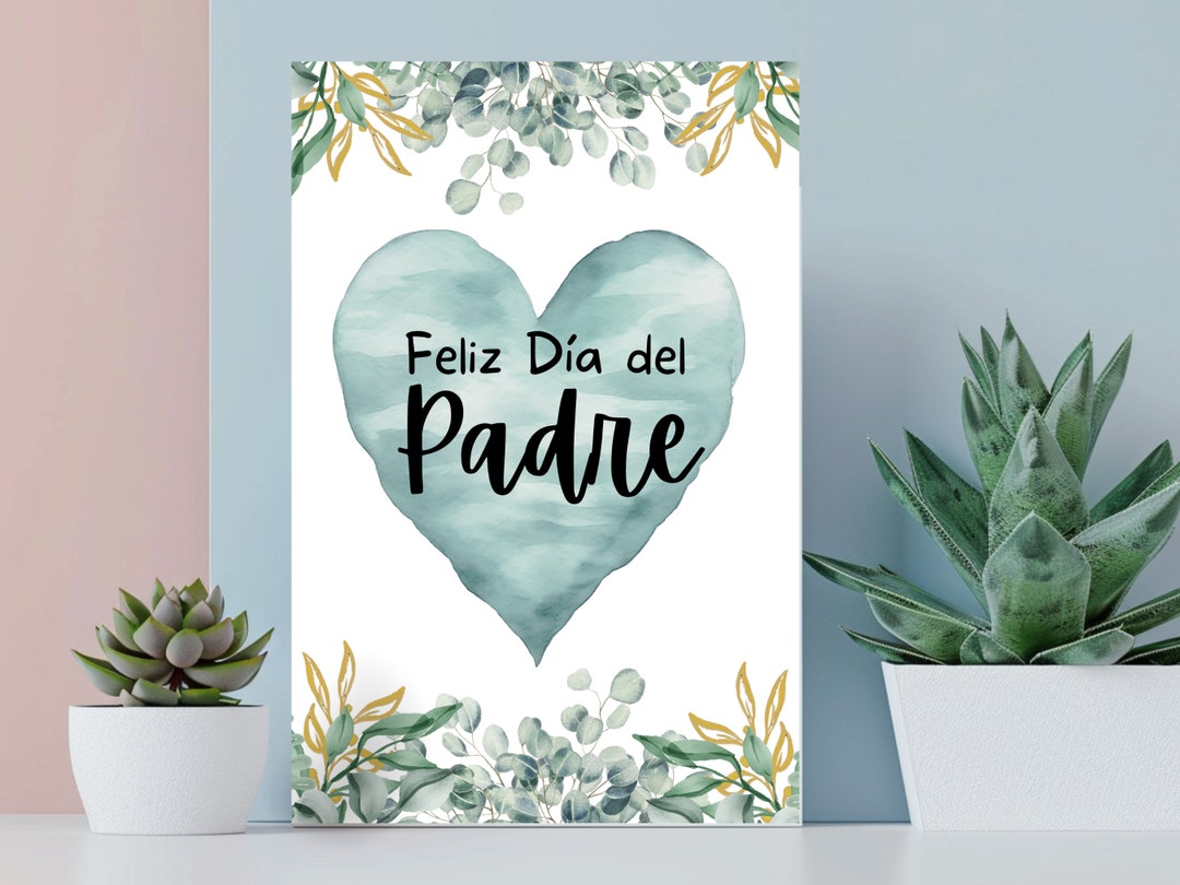 Father’s Day Card in Spanish, Feliz Día Del Padre, Blank Inside ...