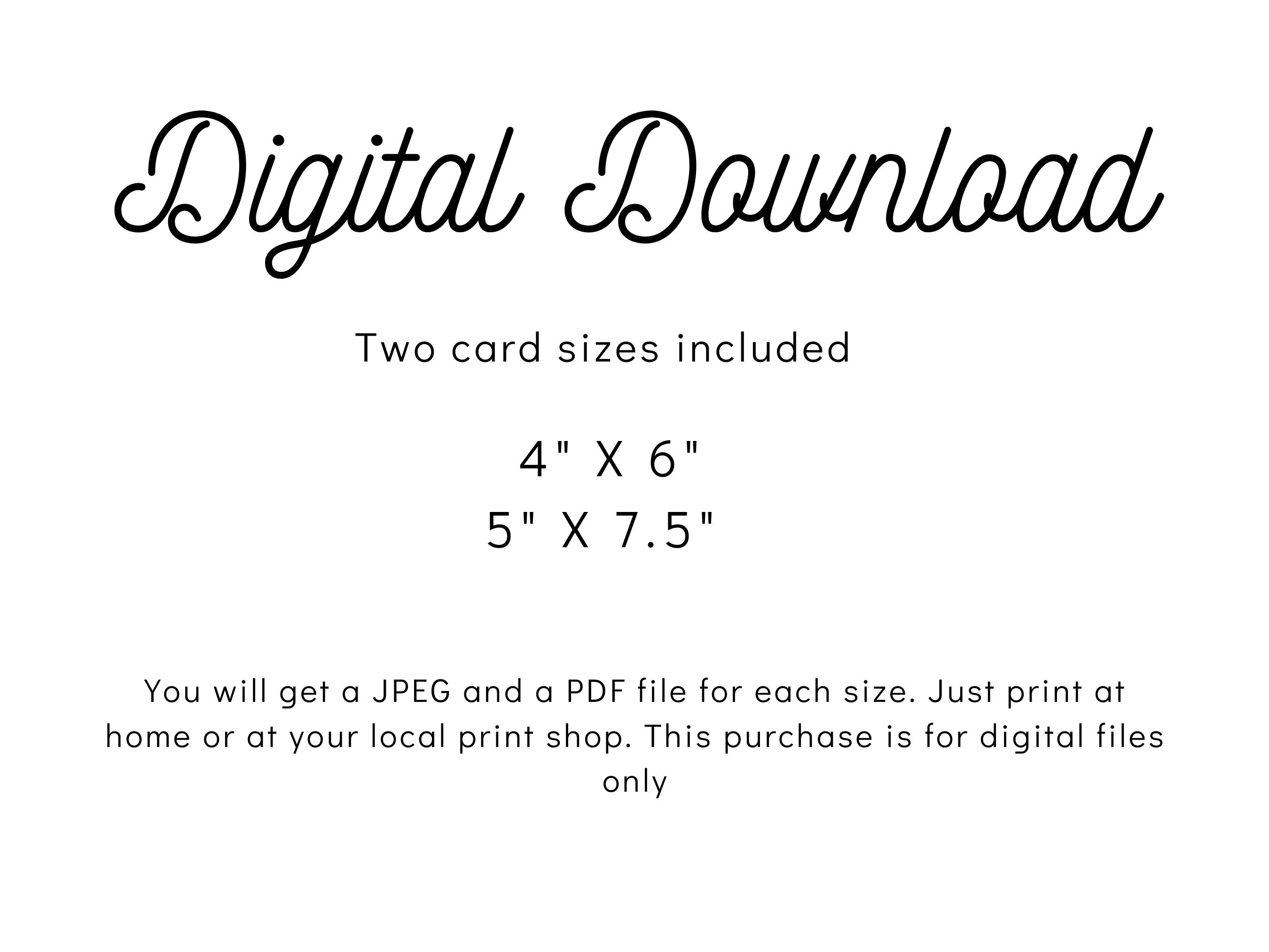 Printable Son Birthday Card Instant Download Print At Home Etsy