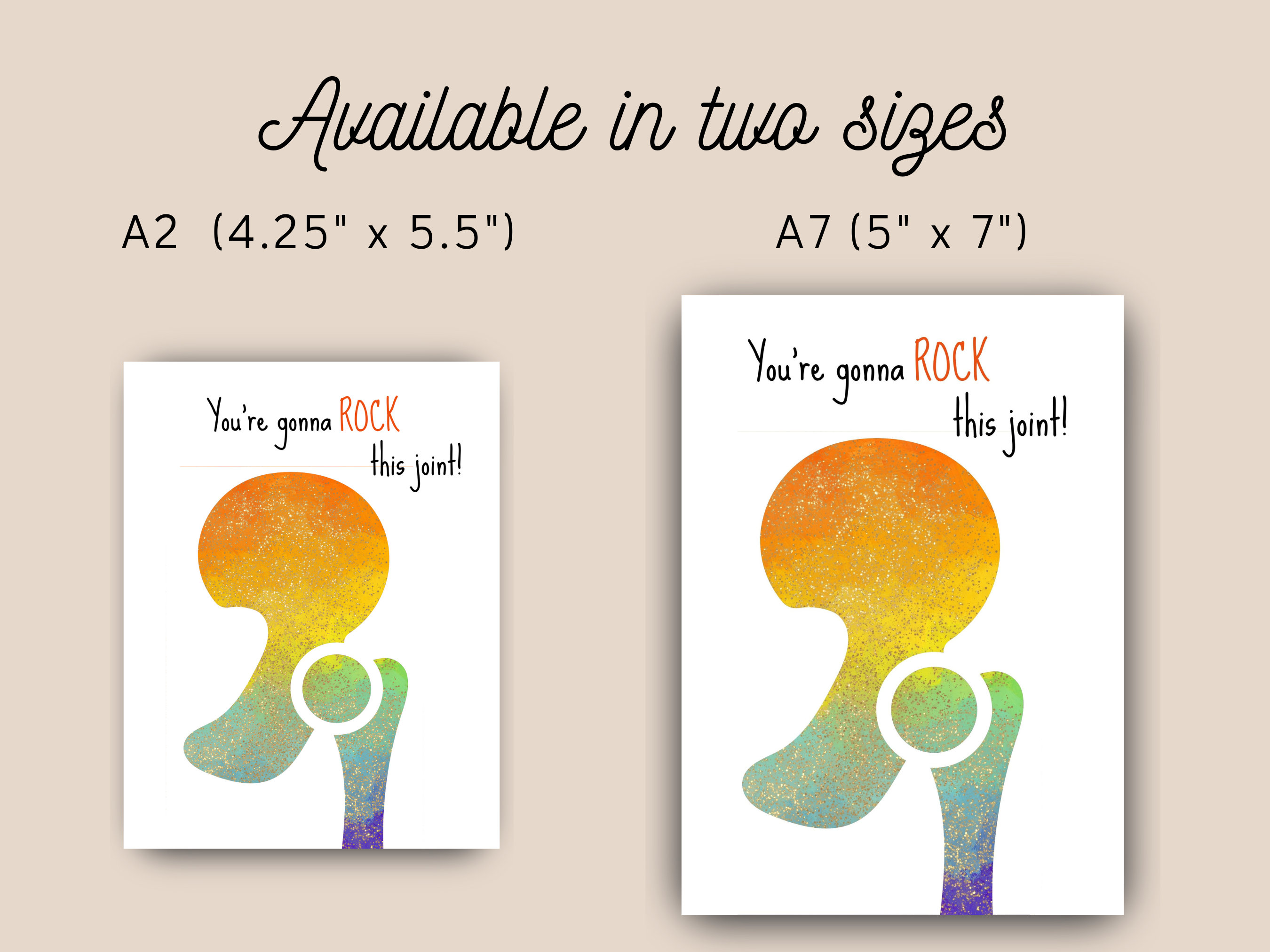 Hip Surgery Card, Funny Hip Replacement Get Well Soon Card, You're ...