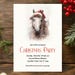Printable Canadian Goose Christmas Card, Instant Digital Download Print ...