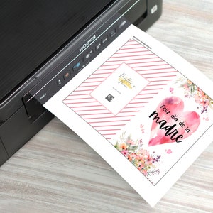 Printable Mother’s Day Card in Spanish, Feliz Día De La Madre, Instant ...