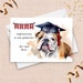 Printable Personalized Tiger Graduation Card, Print at Home Editable ...