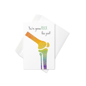 Knee Surgery Card Funny Knee Replacement Get Well Soon Card - Etsy