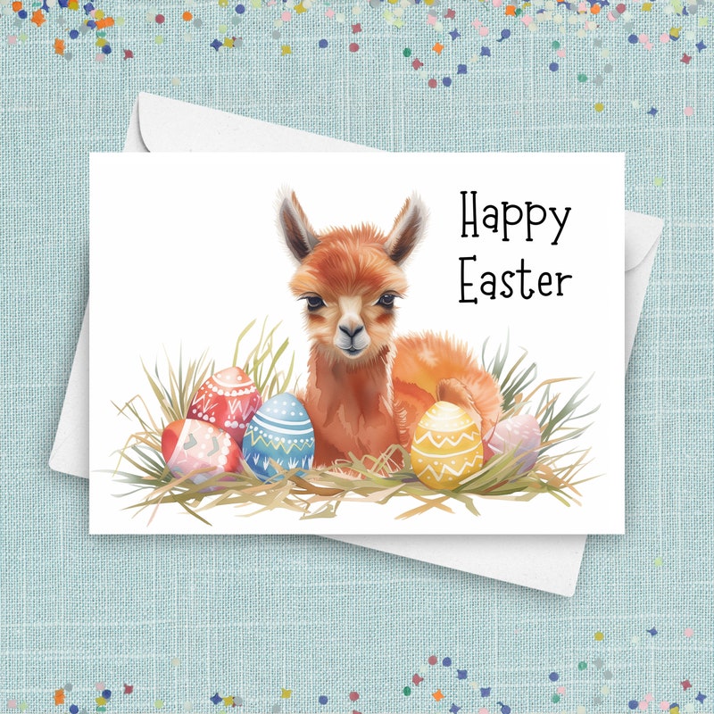 Llama Watercolor - Etsy