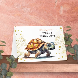 Printable Surgery Recovery Card, Instant Digital Download Print at Home ...