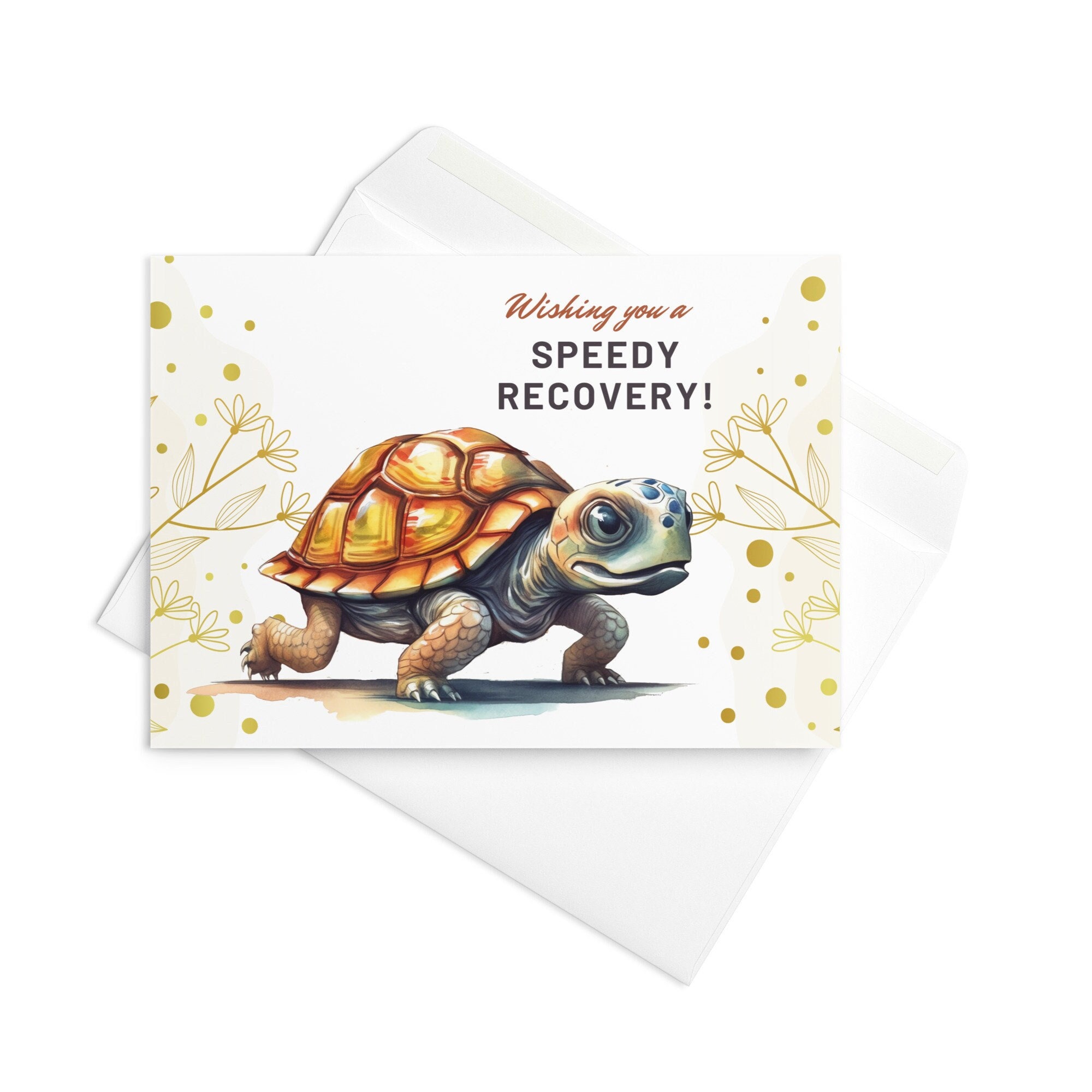 Funny Surgery Recovery Card, Tortoise Race Speedy Recovery, Turtle Get ...
