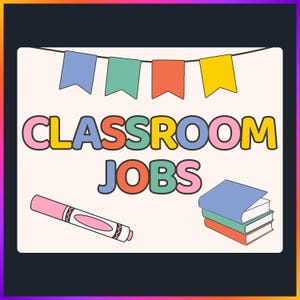 Classroom Jobs Chart for Elementary Teachers | Printable Student Job ...