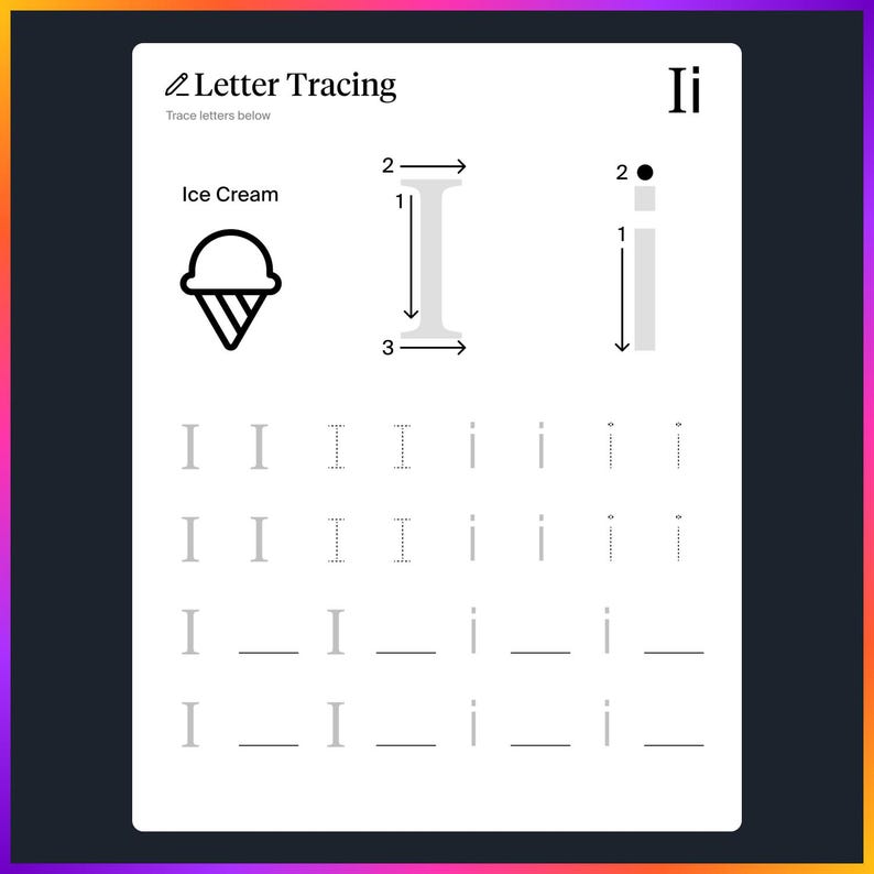 Printable Alphabet Tracing Worksheets | Uppercase & Lowercase ...