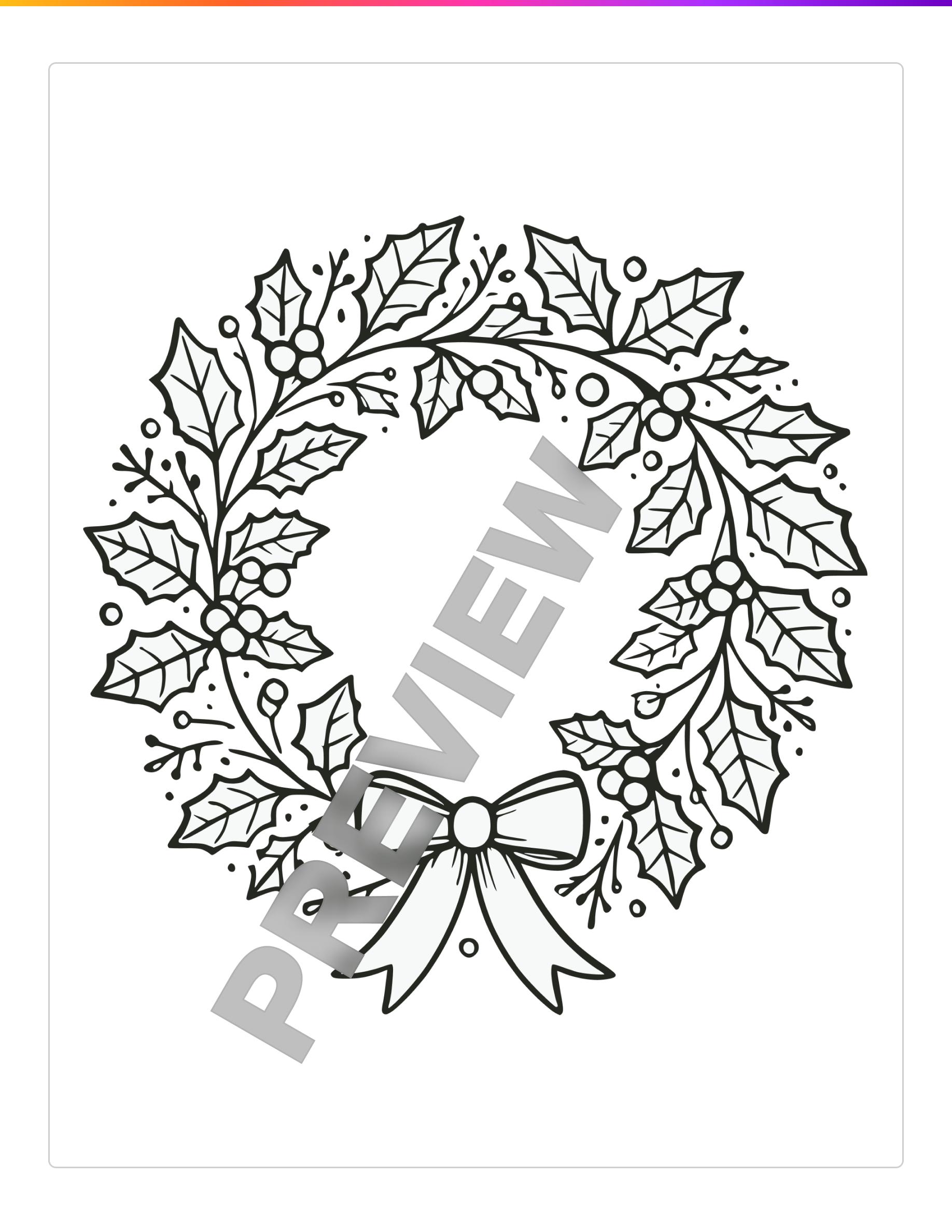Christmas Holiday Coloring Pages & Santa Letters Templates | Christmas ...
