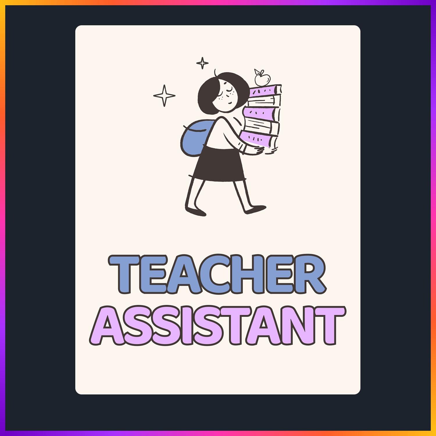 Printable Classroom Jobs Chart: Student Helper, Classroom Decor (PDF ...