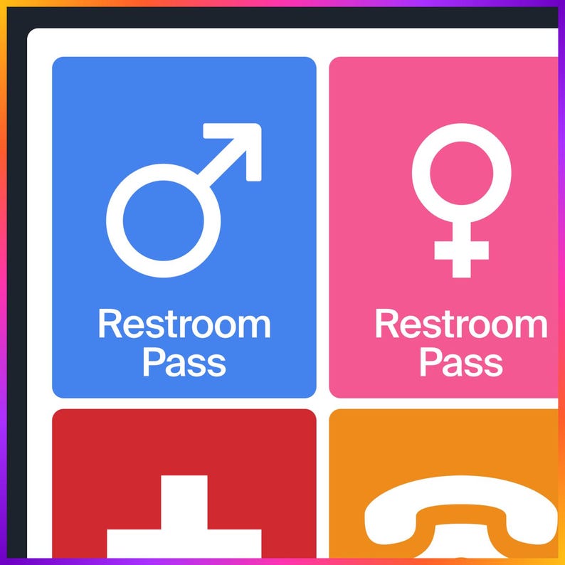 Classroom Hall Passes | 8 Variants | Ready to Print and Use | Teachers ...