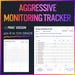 Agressive Monitoring Strategic Data Tracker | With Key | 3-4 Laps | 15 ...
