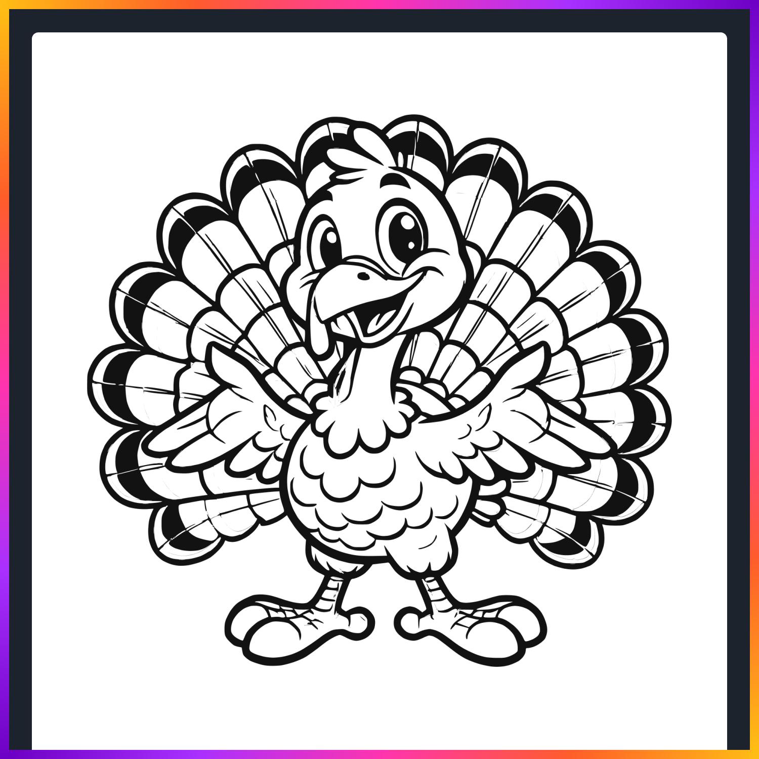 Printable Thanksgiving Coloring Pages | Fun Fall Activities for Kids - Etsy