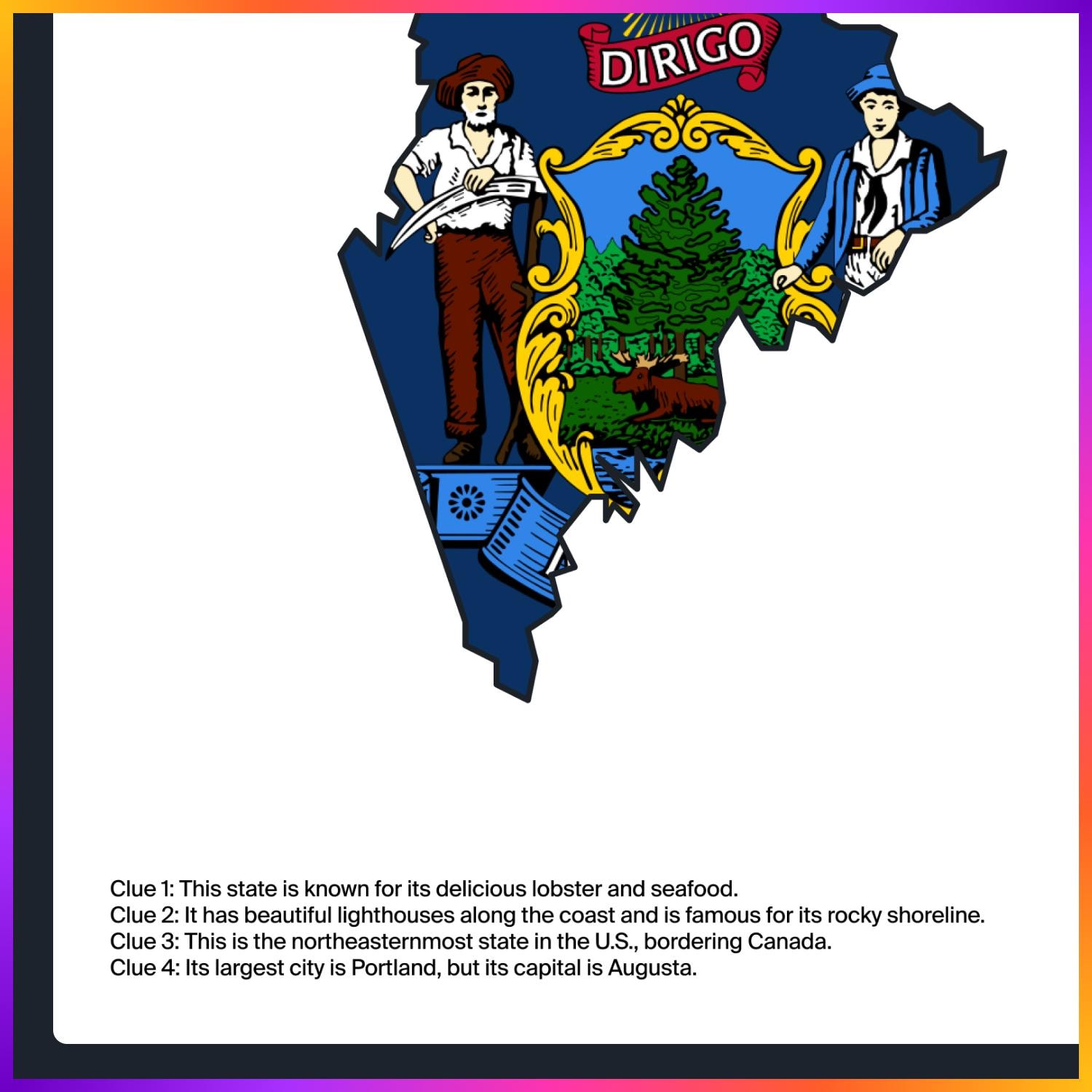 Printable USA Geography Worksheets | States Outline Sheets and Clues ...