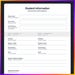 Student and Family Information Form - Bilingual (english and Spanish ...
