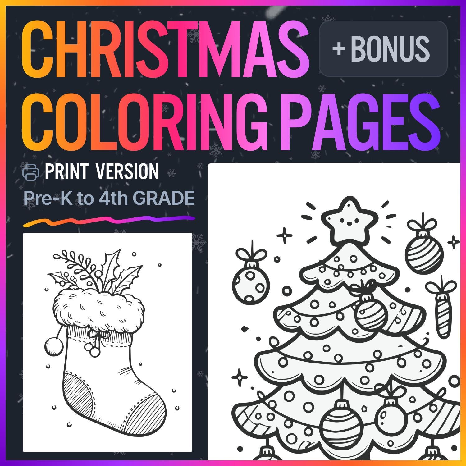 Christmas Holiday Coloring Pages & Santa Letters Templates | Christmas ...