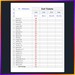 Exit Ticket Gradebook - Printable Templates for Classes of 25, 20, and ...