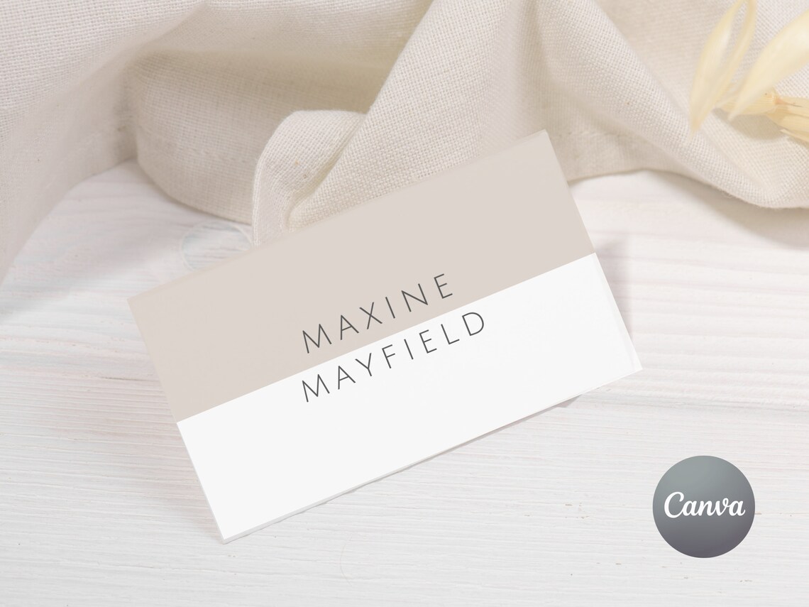 DIY Calling Card | Business Card Template | Business Card Editable ...