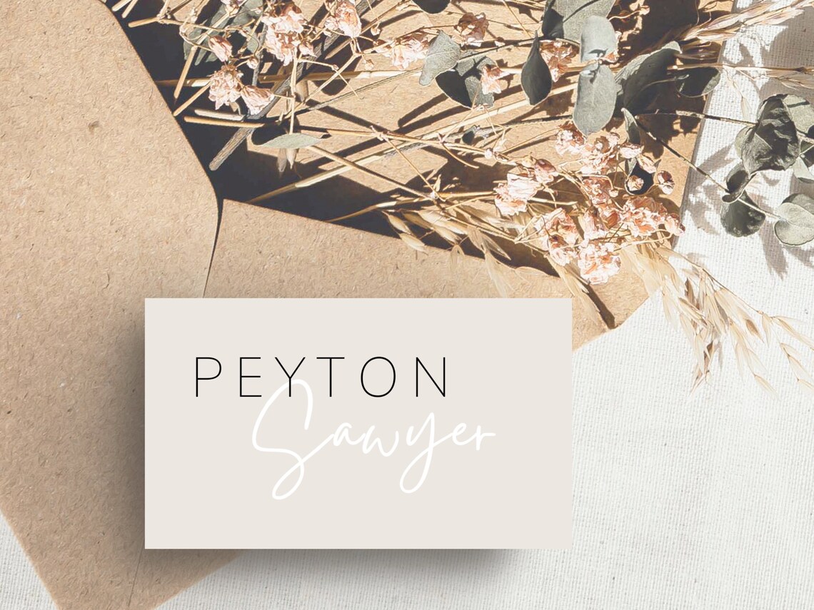 DIY Calling Card | Business Card Template With QR Code | Business Card ...