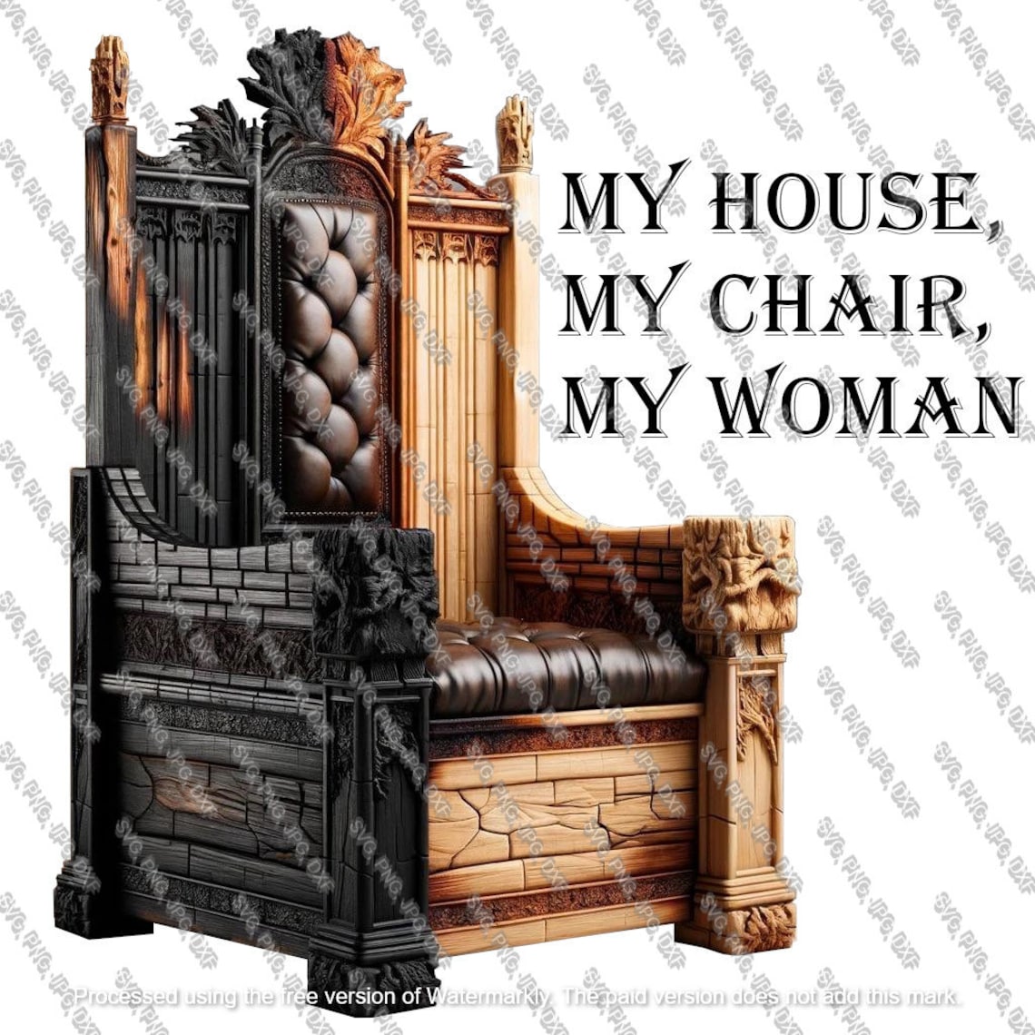 Iron Flame Throne Svg, Png, Jpg, and Dxf - Etsy